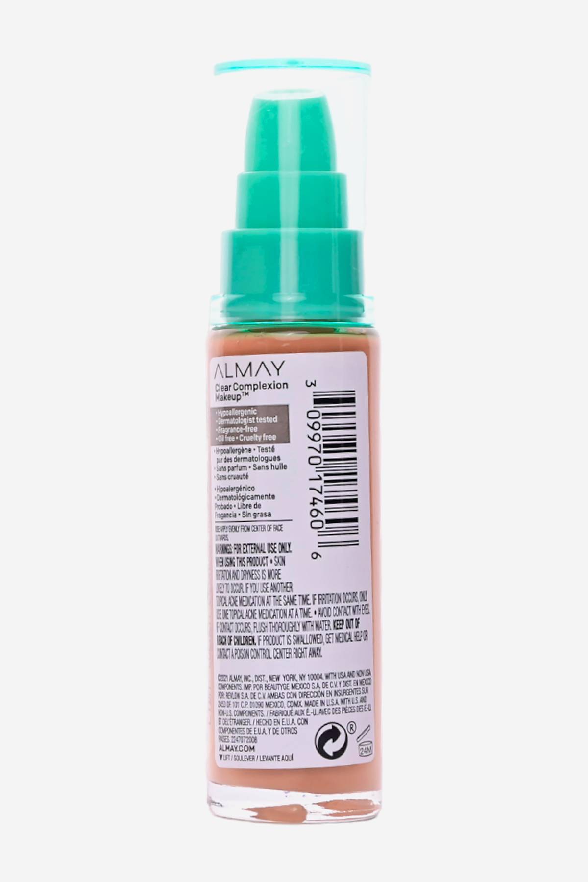 Base líquida Clear Complexion Almay True Beige | De Prati Tienda Online