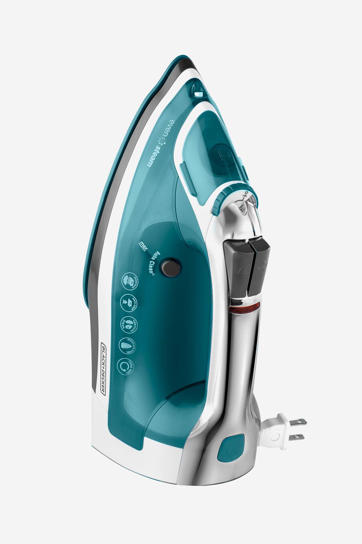 Plancha de Vapor con Placa de Cerámica Black+Decker | Deprati Tienda Online