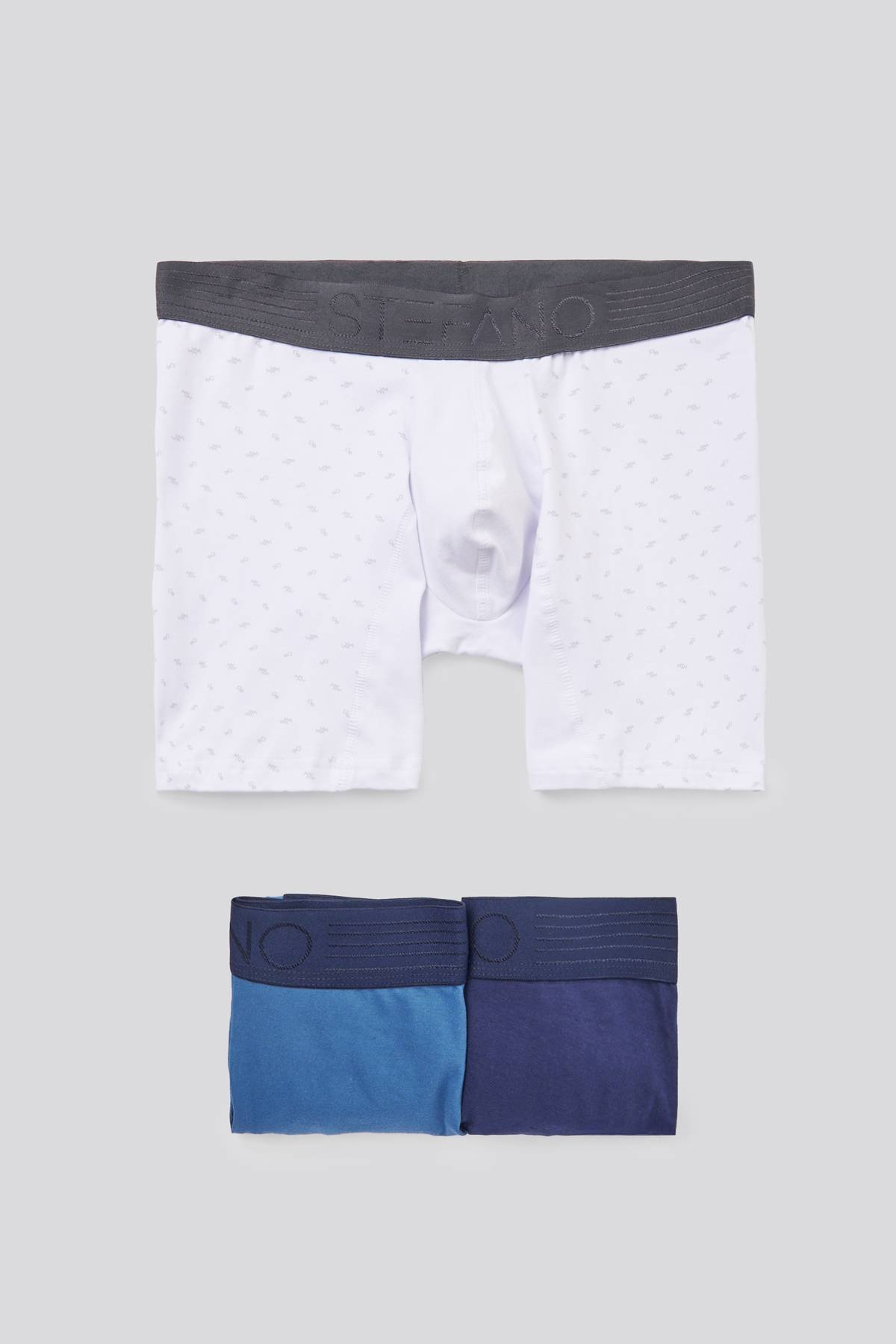 Set Boxer Largo Stefano X3 | Deprati Tienda Online