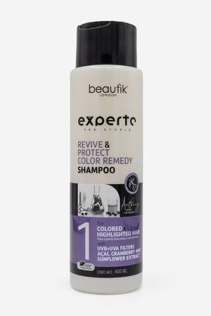 Shampoo Repair & Shine Remedy Beautik Experto Pro Studio 400 ml ...