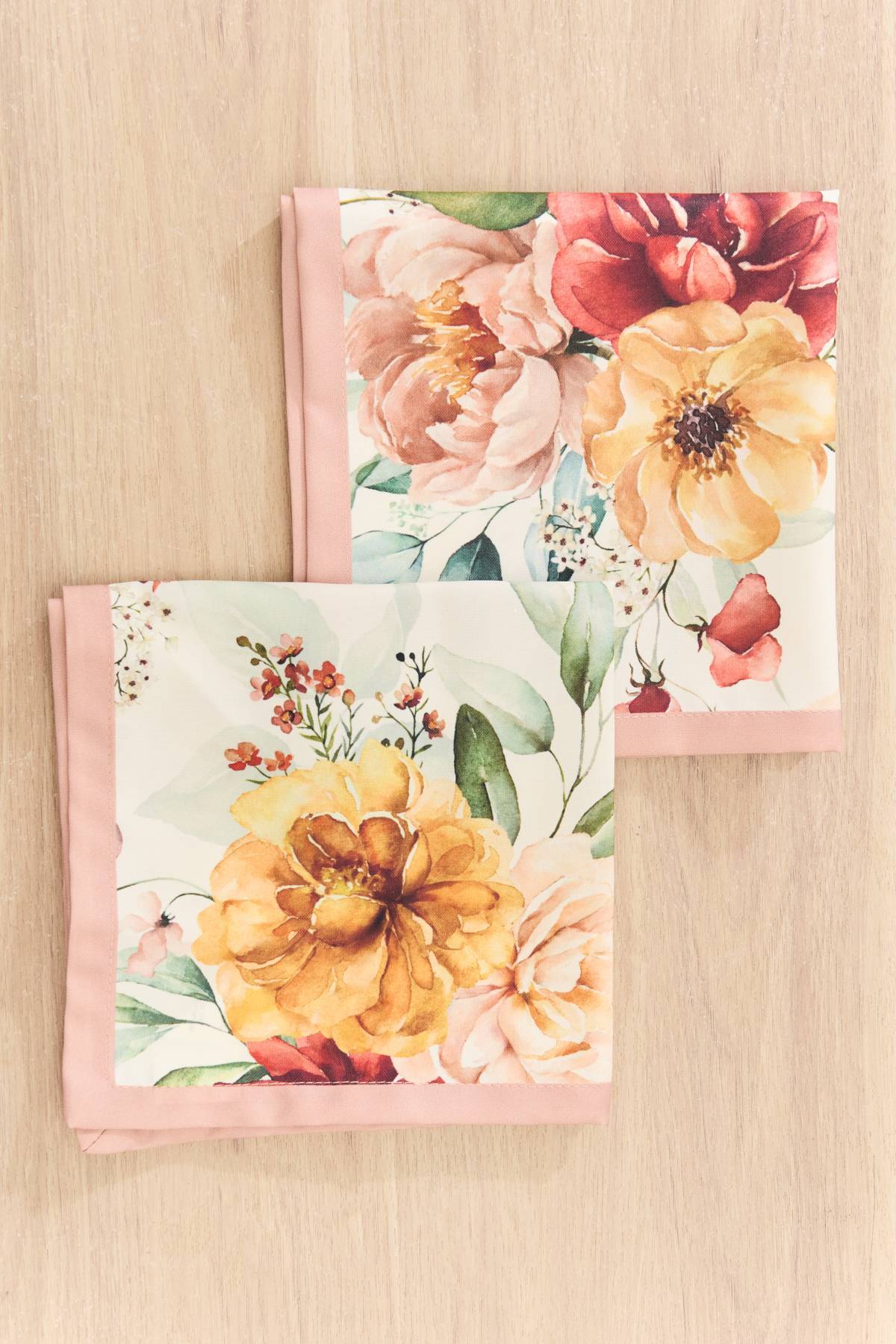 Set de Servilletas Floral Bella Tavola X2 | De Prati Tienda Online