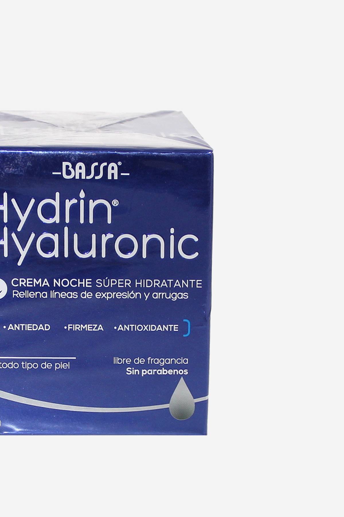 Hydrin Hyaluronic Crema de noche Bassa 50 gr | Deprati Tienda Online