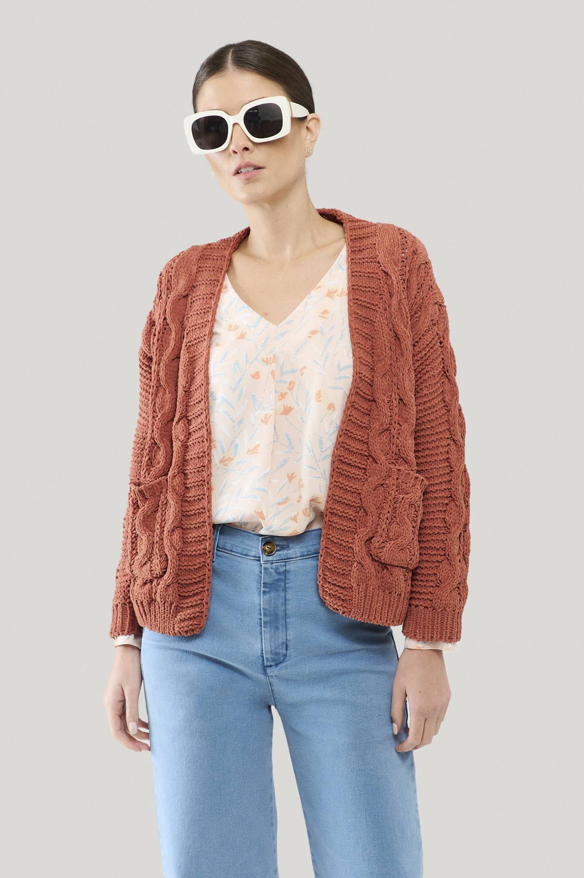 Cárdigan con Bolsillos Look Express | De Prati Tienda Online