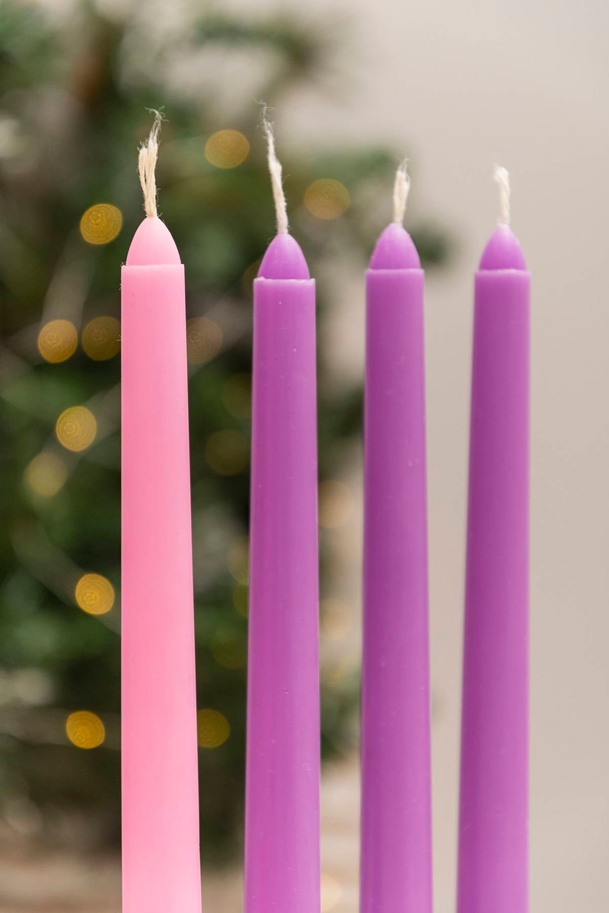 Set de Velas de Adviento Deconova | Deprati Tienda Online