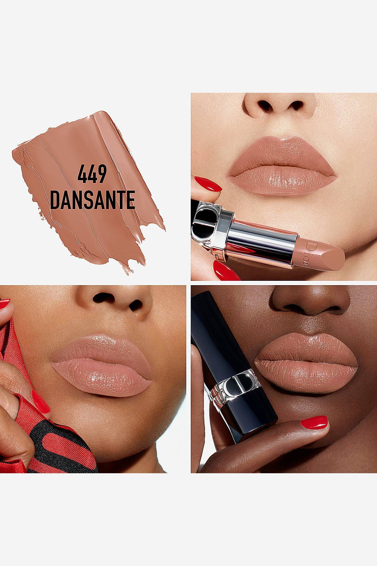 Labial en Barra #449 Dansante Dior Rouge Satin | Deprati Tienda Online