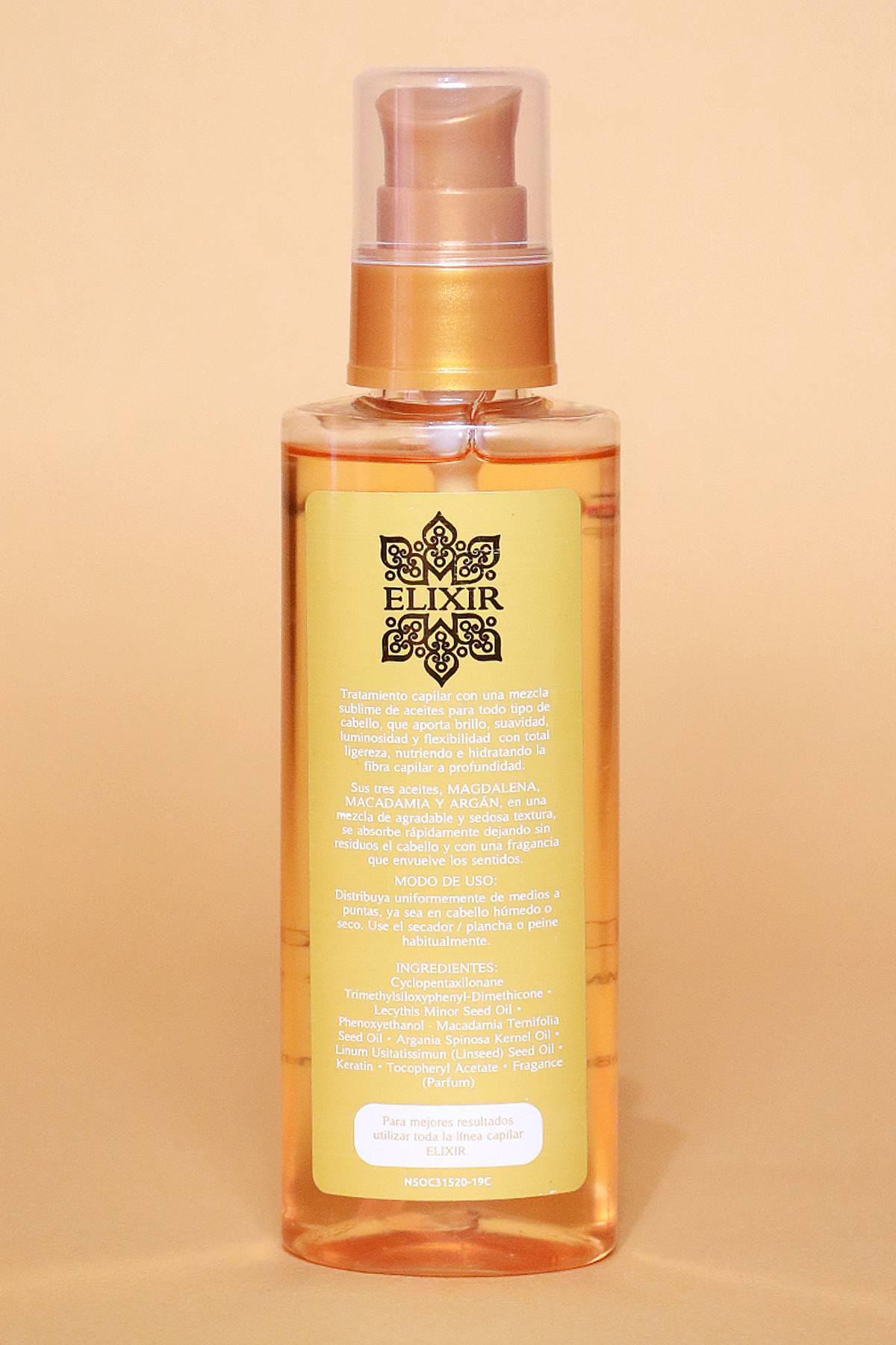 Tratamiento Oleo Elixir Brillo Fascinante Gotas de Seda 120ml | Deprati ...