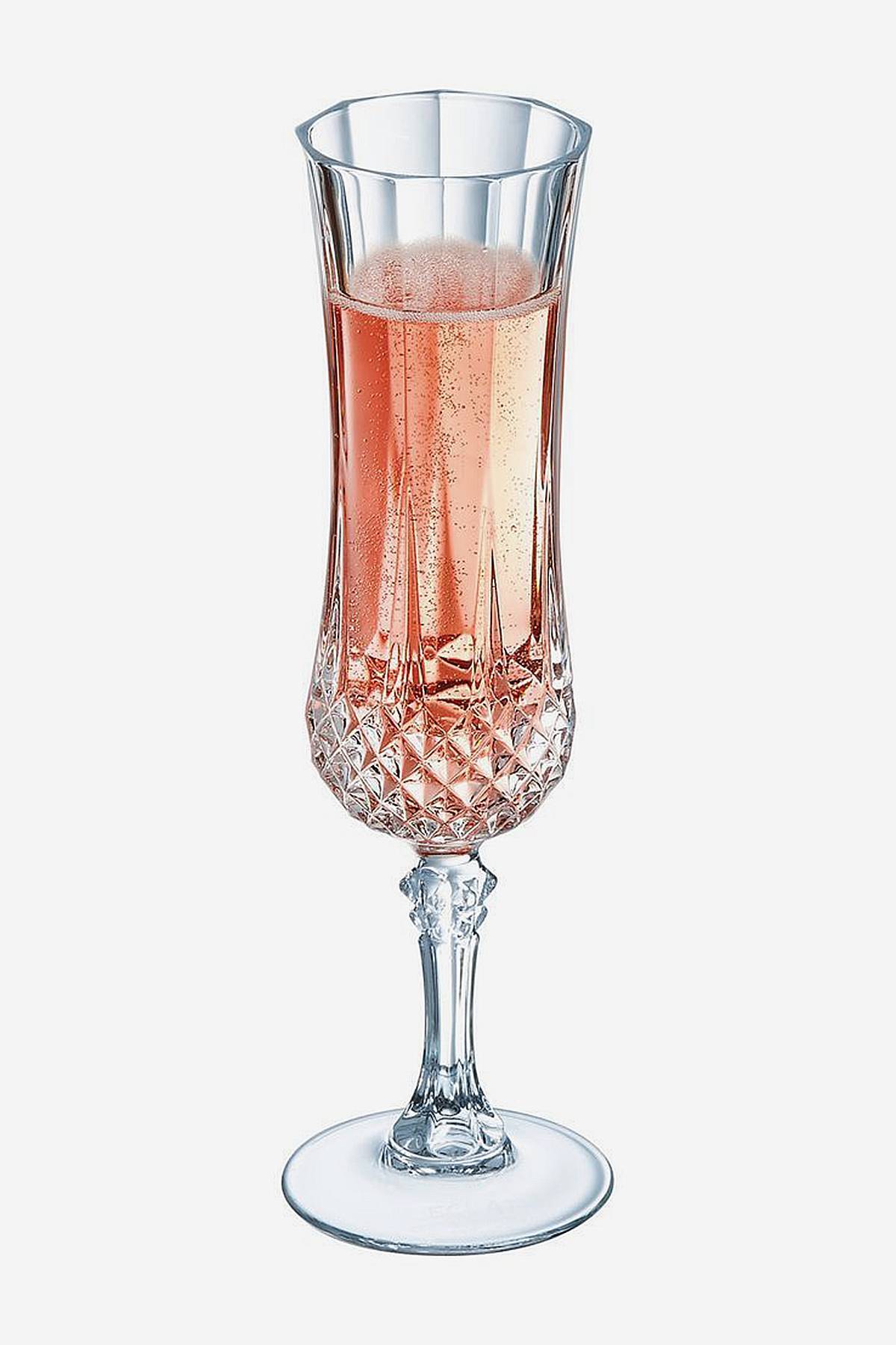 Set de copas Flauta de Vidrio Luminarc Longchamp x6 | De Prati Tienda ...