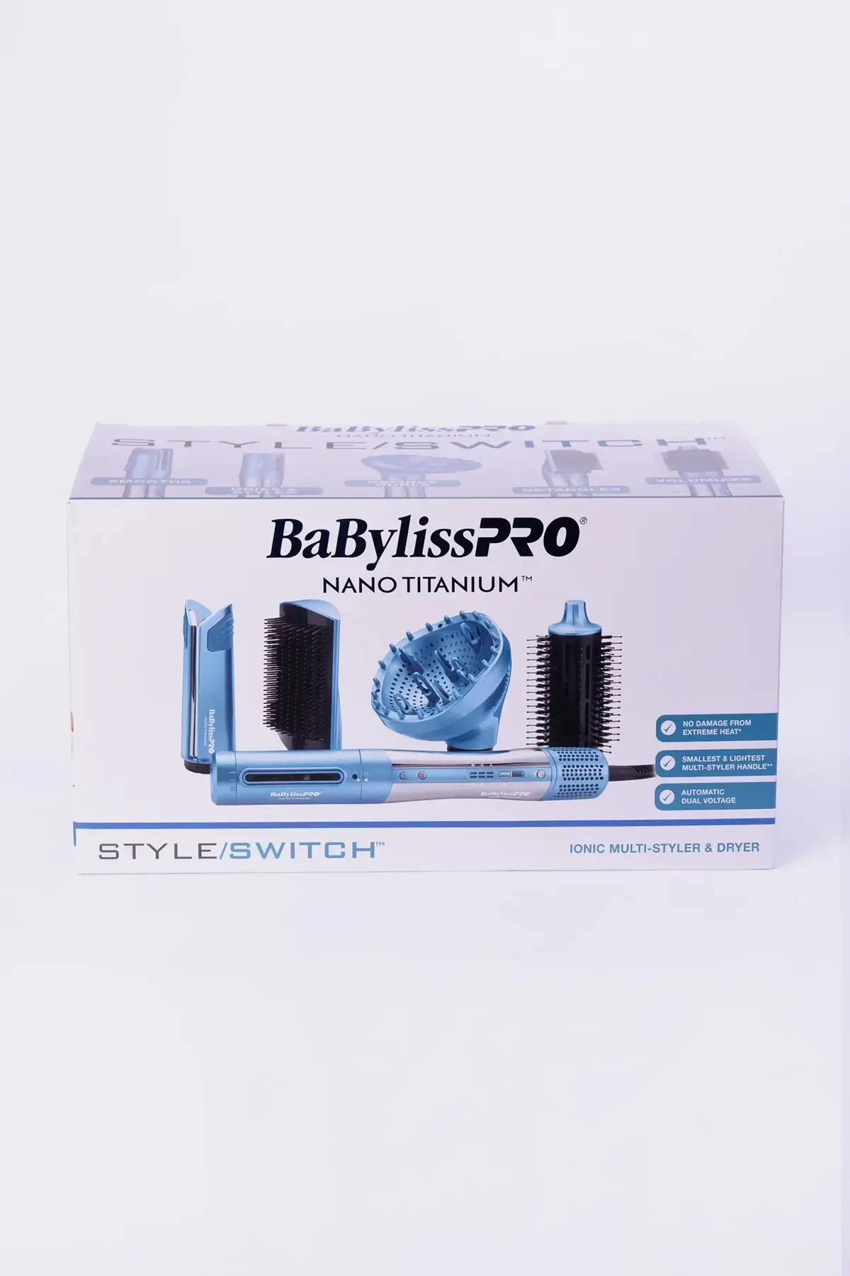 Multiestilizador de Cabello 5 en 1 Babyliss Style/Switch Nano Titanium ...