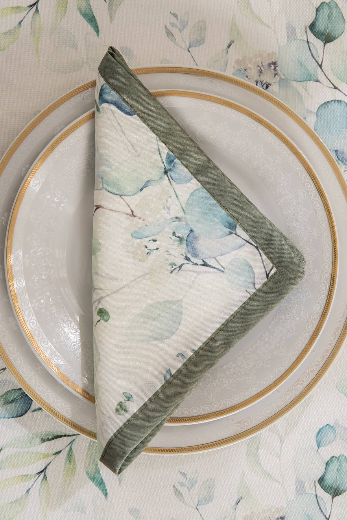 Set de Servilletas Cuadradas de Eucaliptos Bella Tavola x2 | De Prati Tienda Online