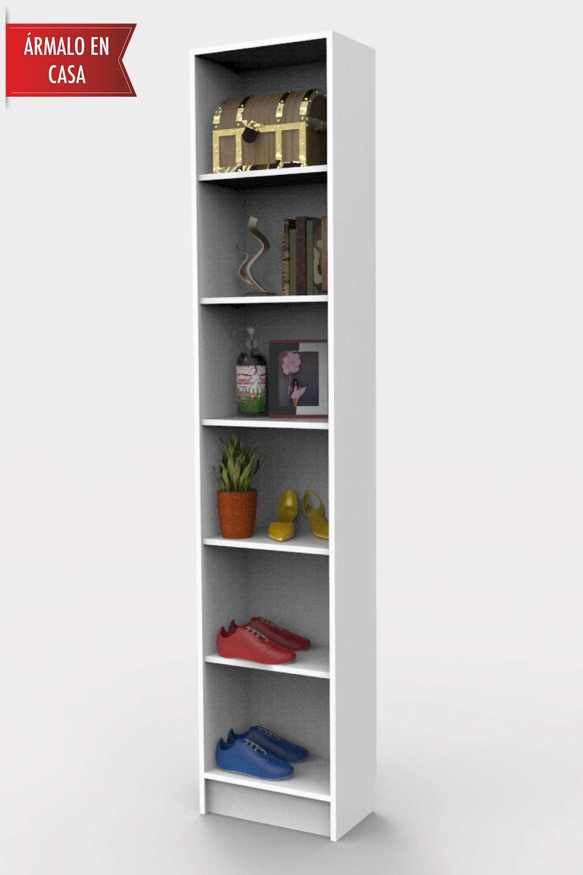 Repisero vertical Mueble Fácil | Deprati Tienda Online