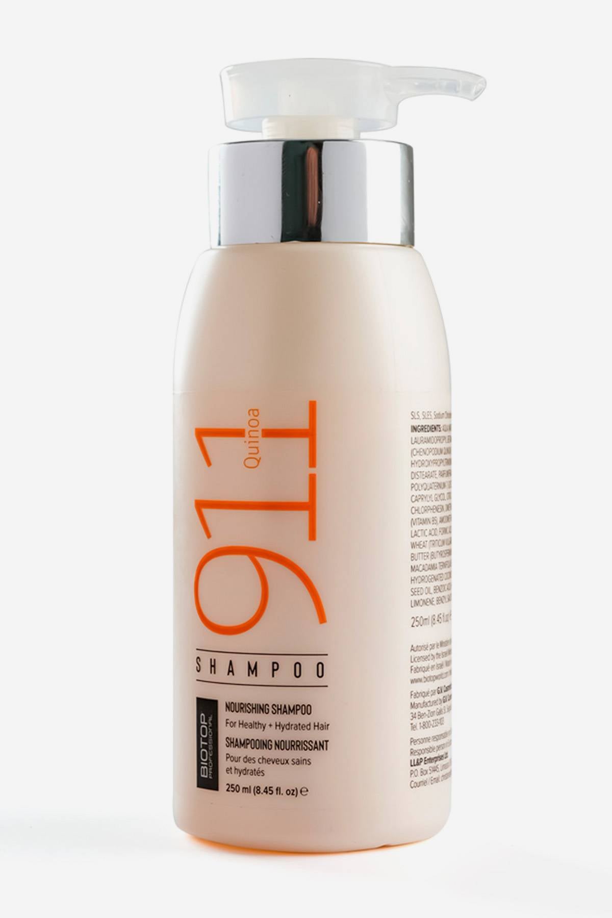 Shampoo 911 Quinoa Biotop 250 ml | Deprati Tienda Online