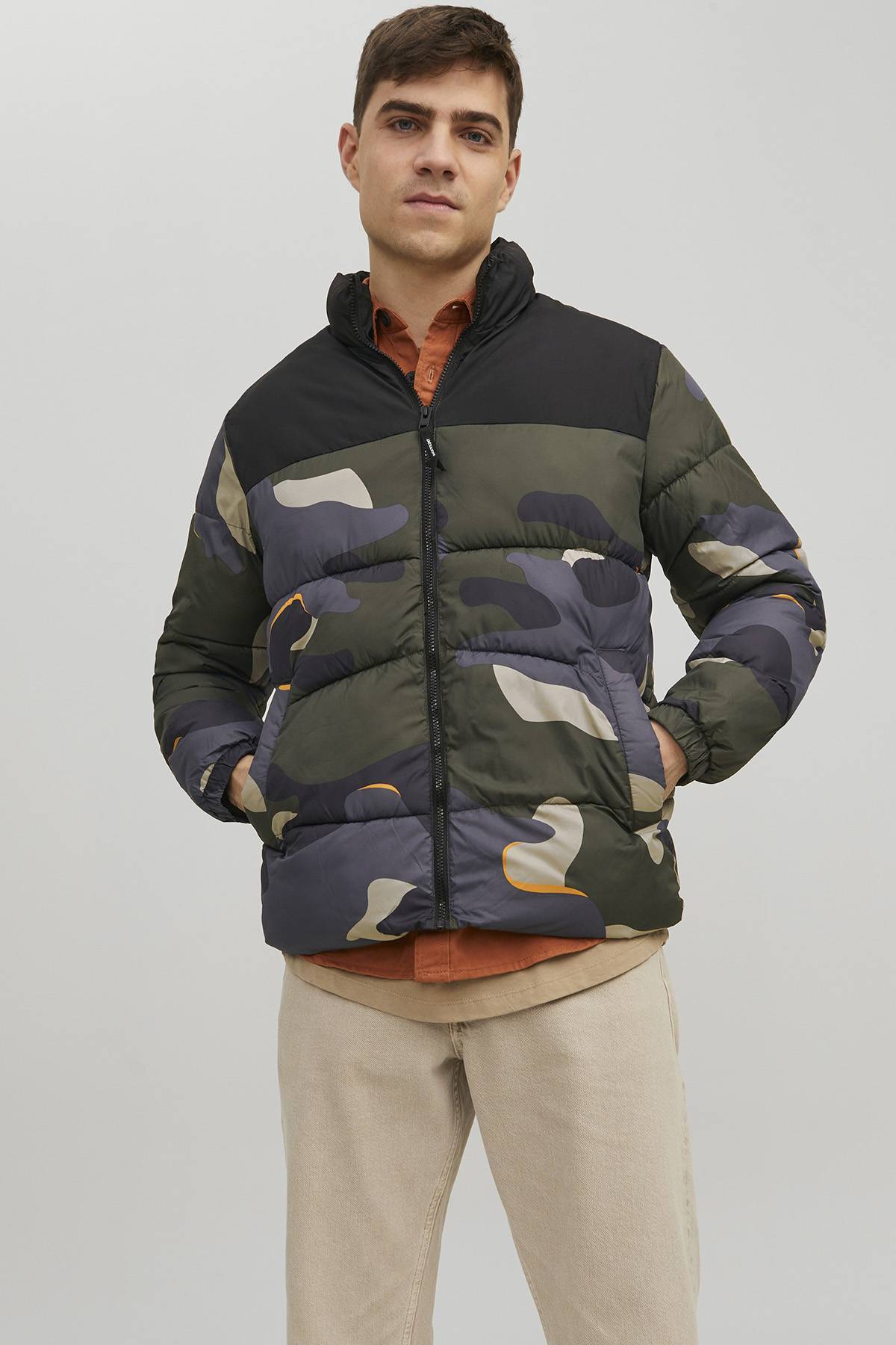 Chompa Camuflaje Jack & Jones | De Prati Tienda Online