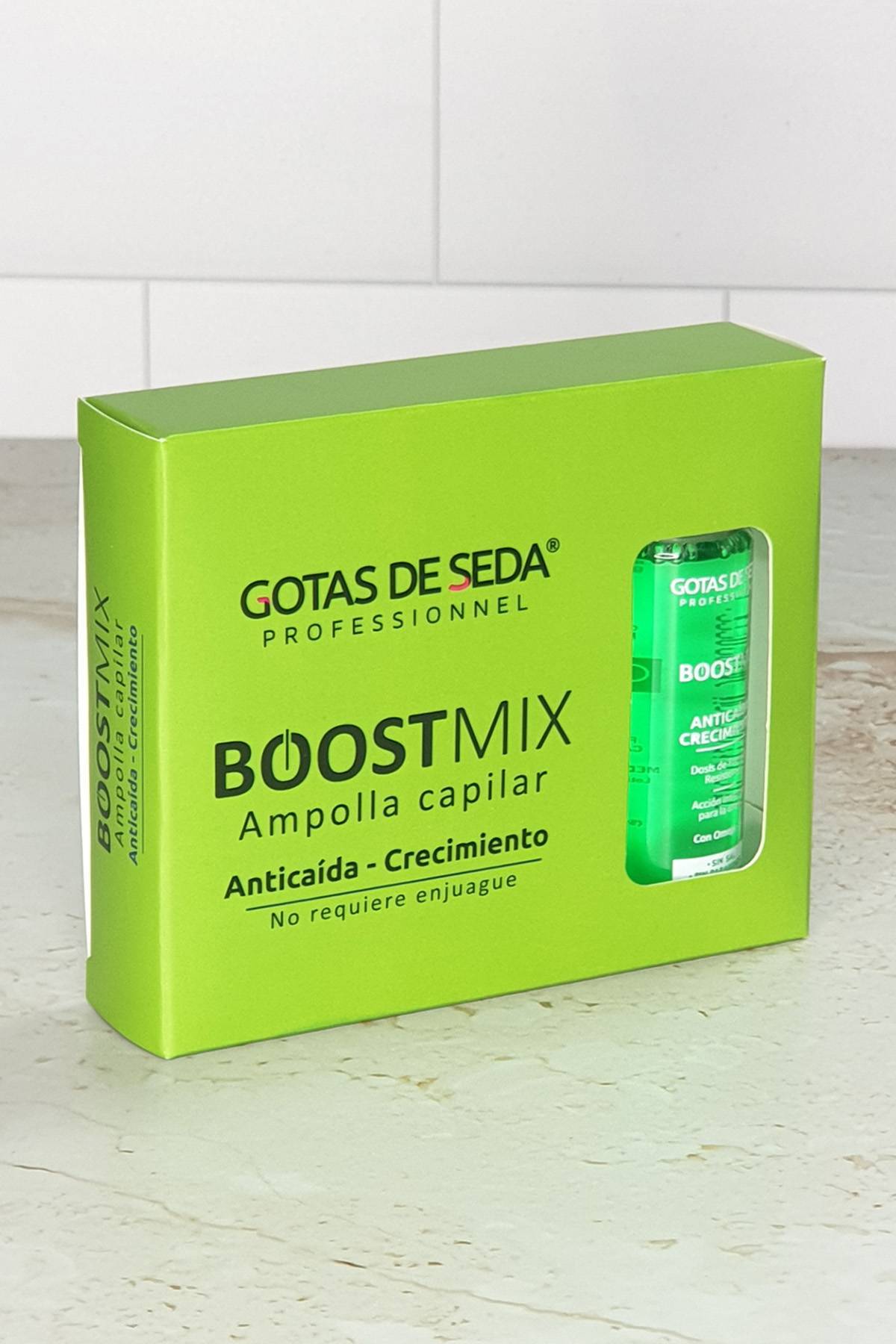 Ampolla Capilar Boostmix Anticaída Crecimiento Gotas de Seda X4 ...