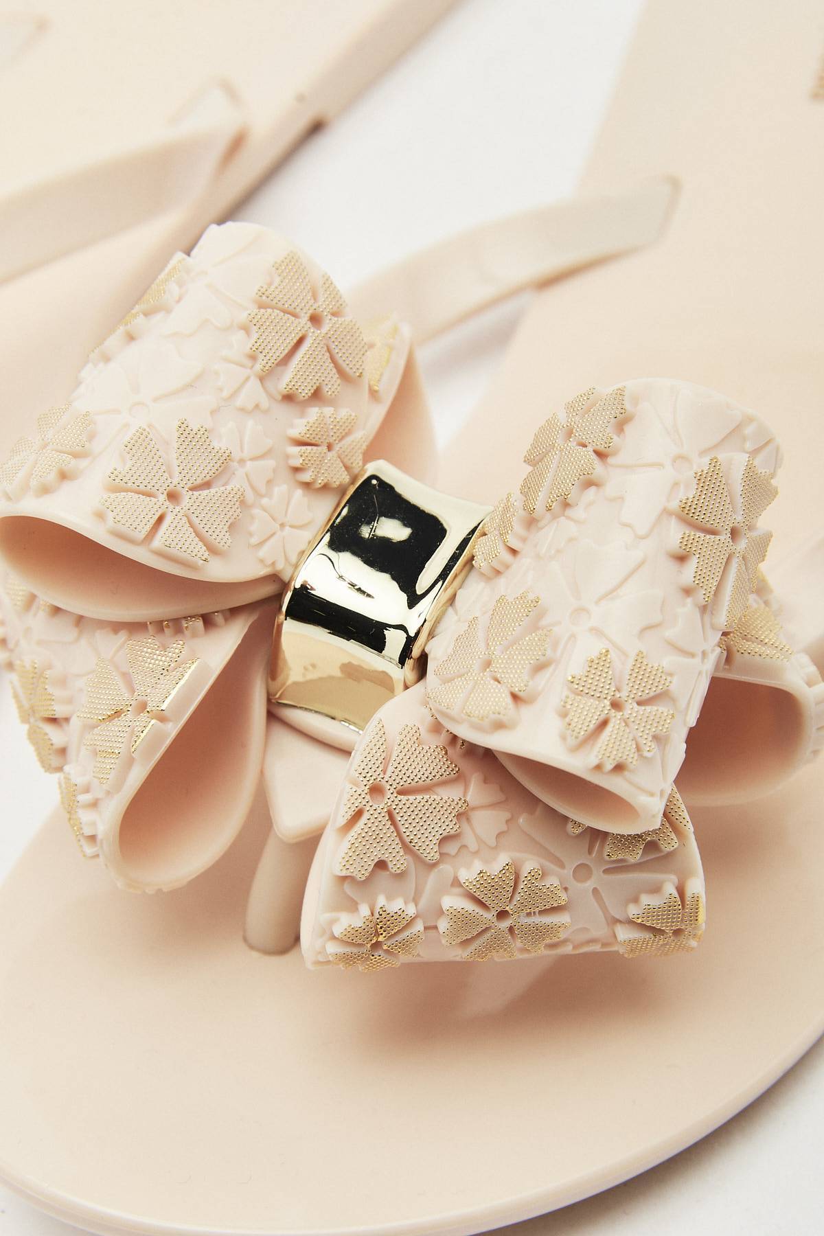 Sandalia Flat Tres Puntadas con Lazo Mini Melissa | Deprati Tienda Online