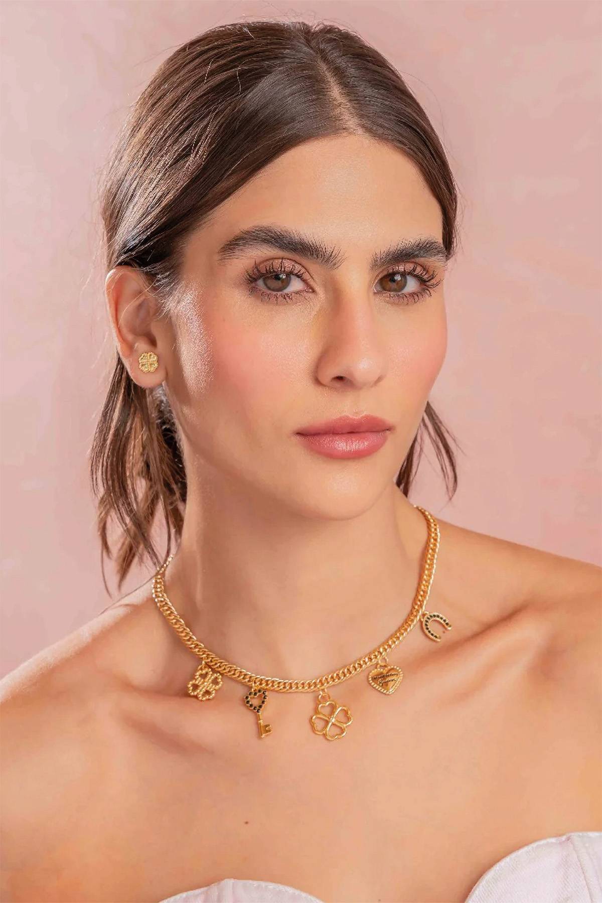 Collar Multicharms Made of Luck AVEMARÍA | Deprati Tienda Online