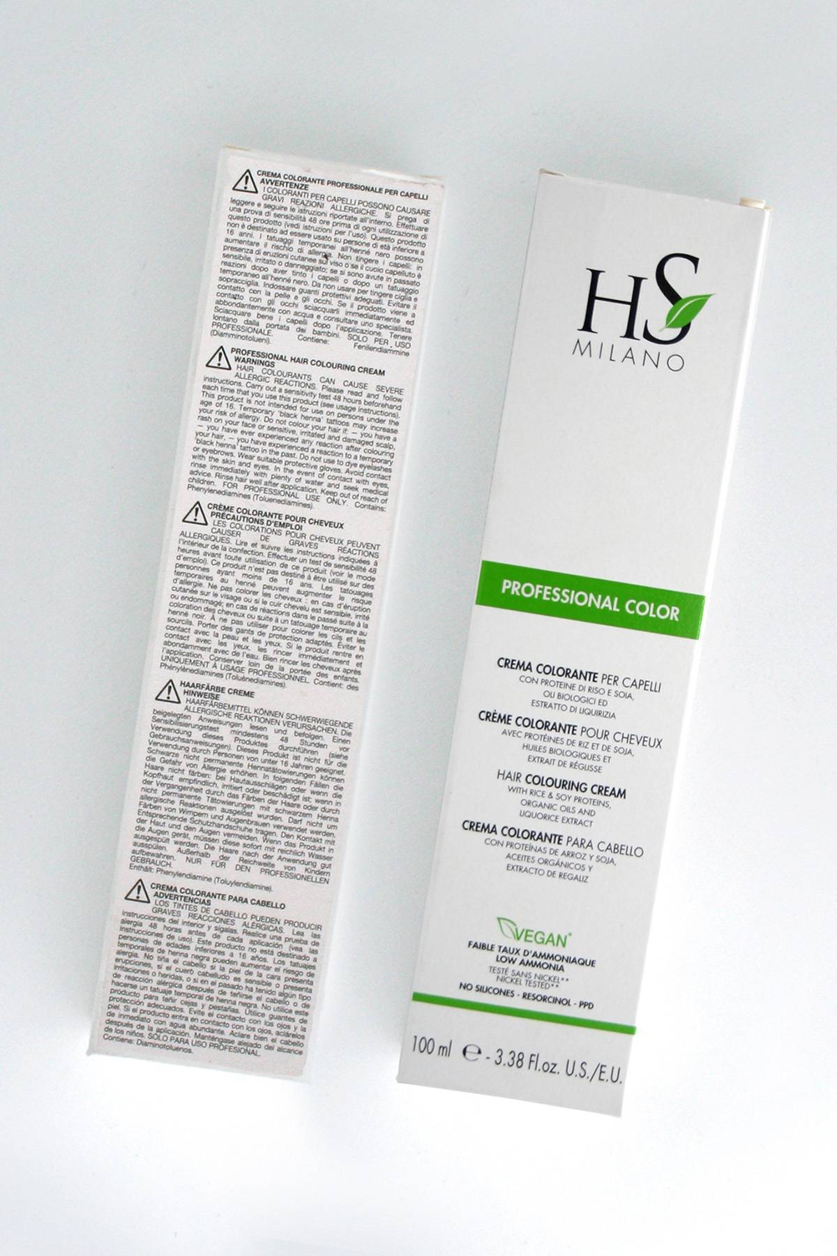 Tinte Orgánico HS Milano Negro 1.0 | Deprati Tienda Online