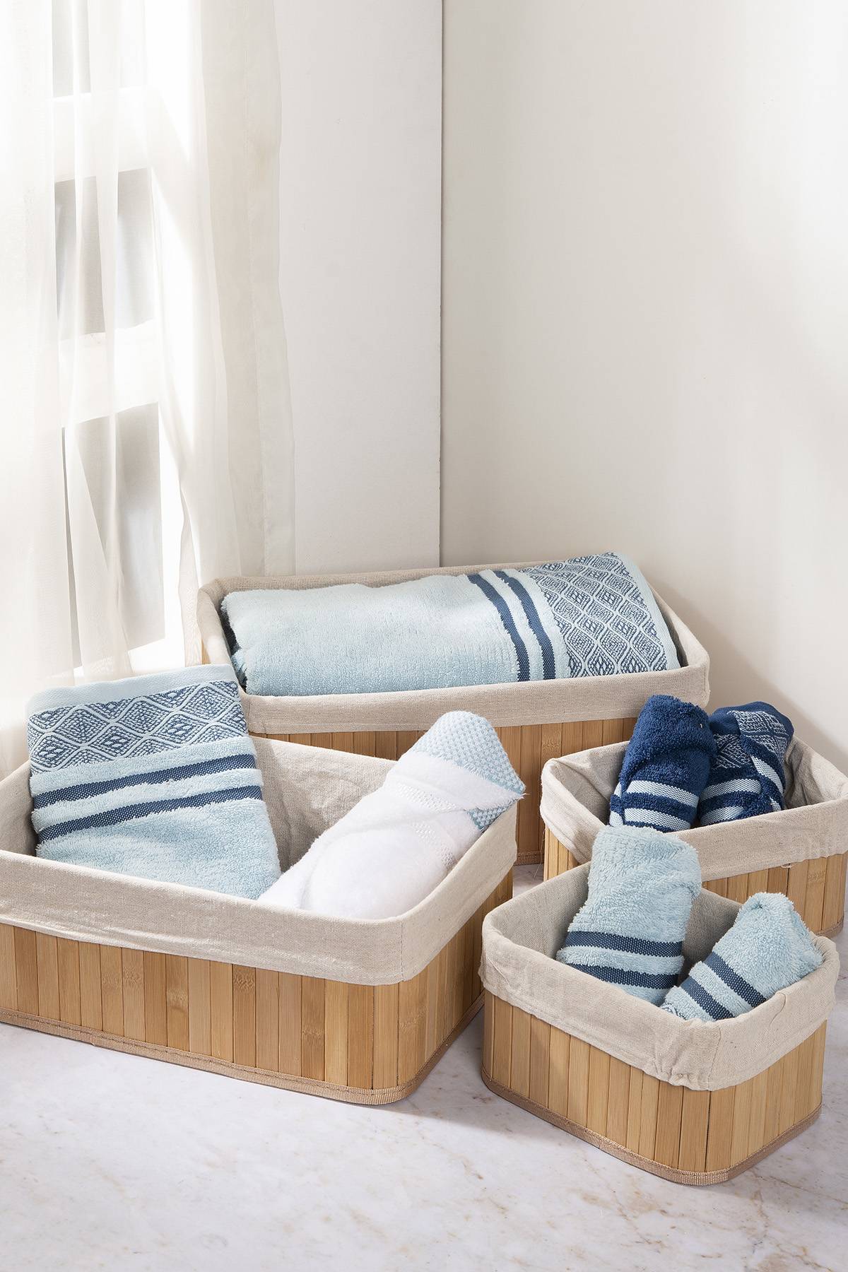 Set de Cestas para Ropa Tendance x4 | De Prati Tienda Online