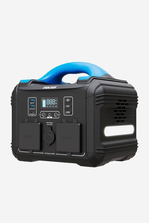 Central Eléctrica Portátil Forza FPP-T300 + Gratis Regulador Forza FVR ...