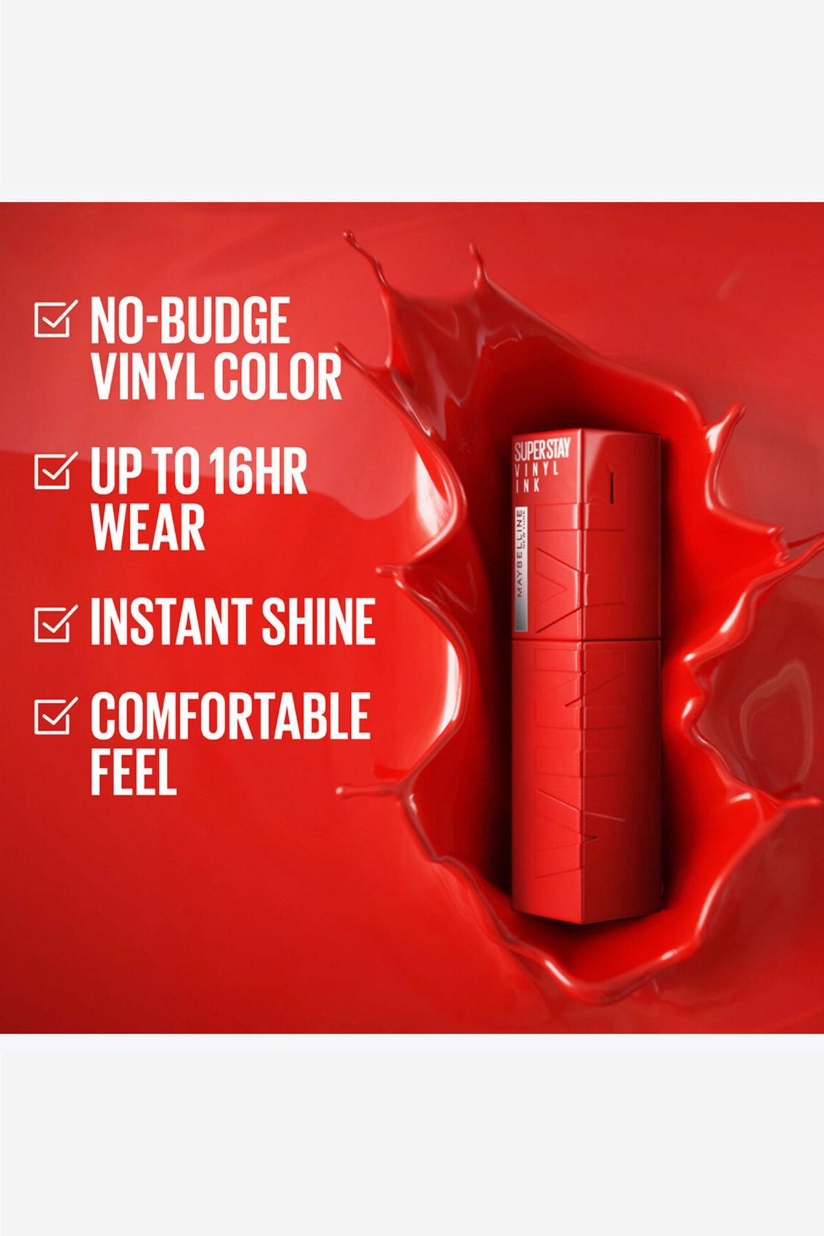 Labial Líquido Super Stay Vinyl Ink Maybelline Unrivaled 30 | Deprati ...