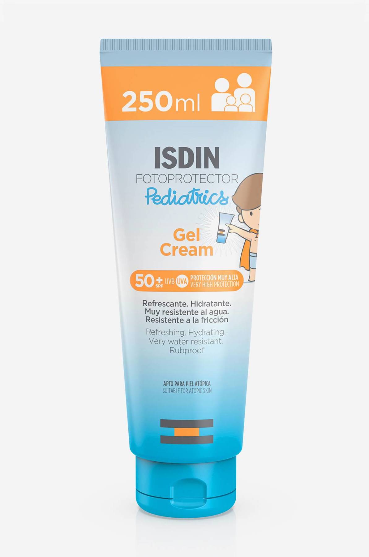 Protector Solar Pediatrics Gel Cream Isdin 250 ml | Deprati Tienda Online