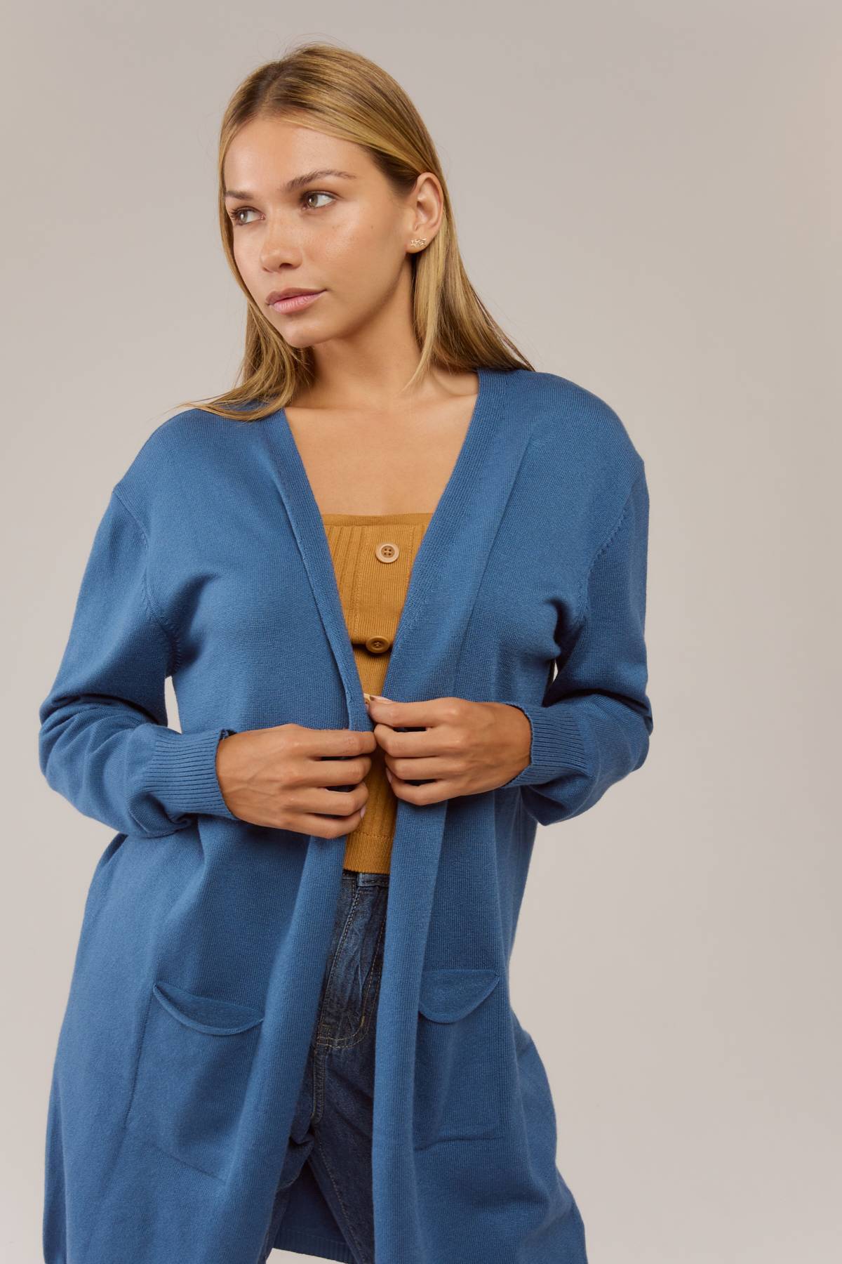 Cárdigan Largo Look Expresss | De Prati Tienda Online