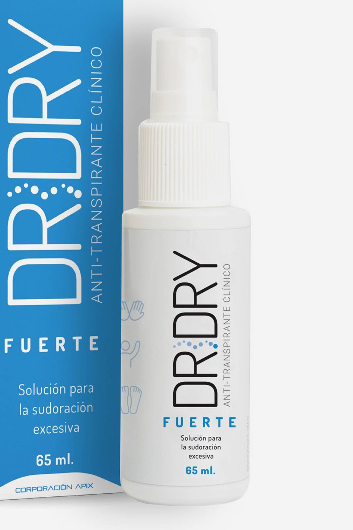 Spray Antitranspirante Clínico Fuerte Dr. Dry | Deprati Tienda Online