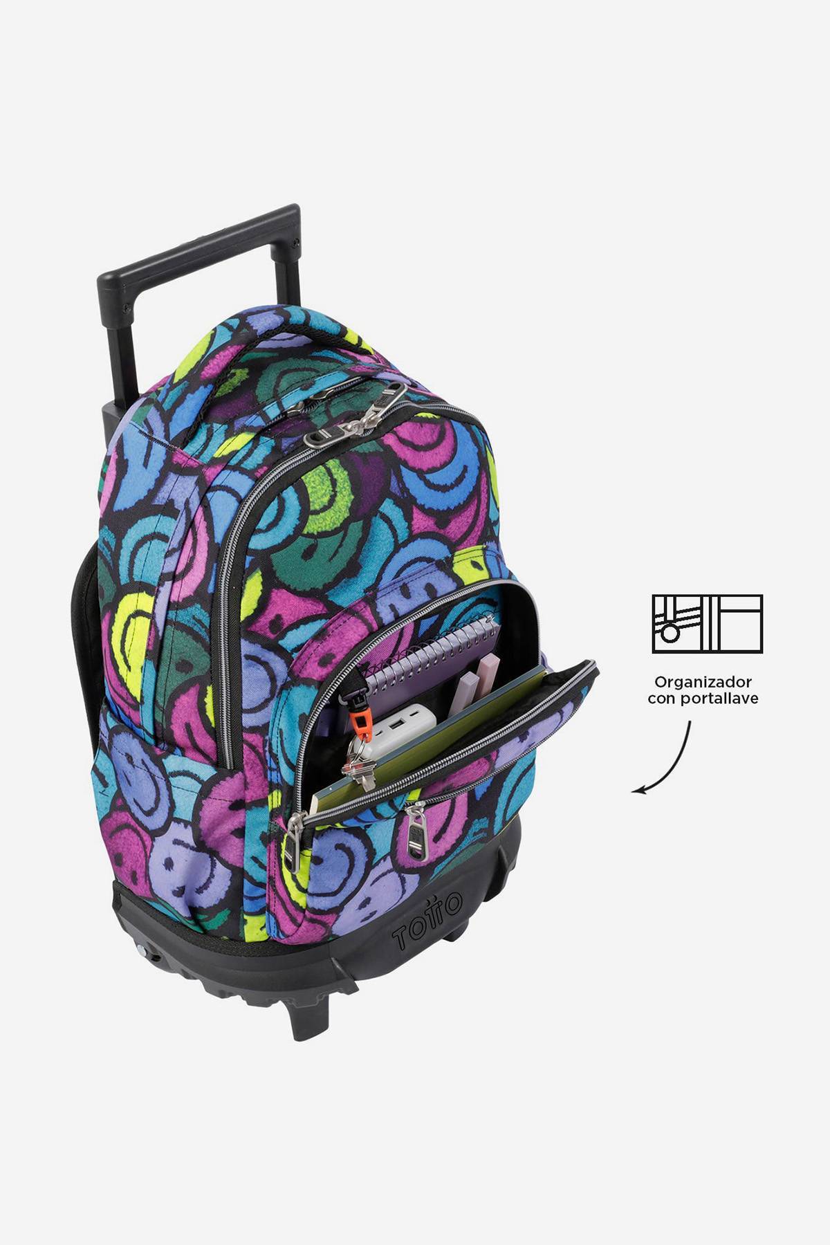 Mochila con Ruedas Totto Resma | Deprati Tienda Online