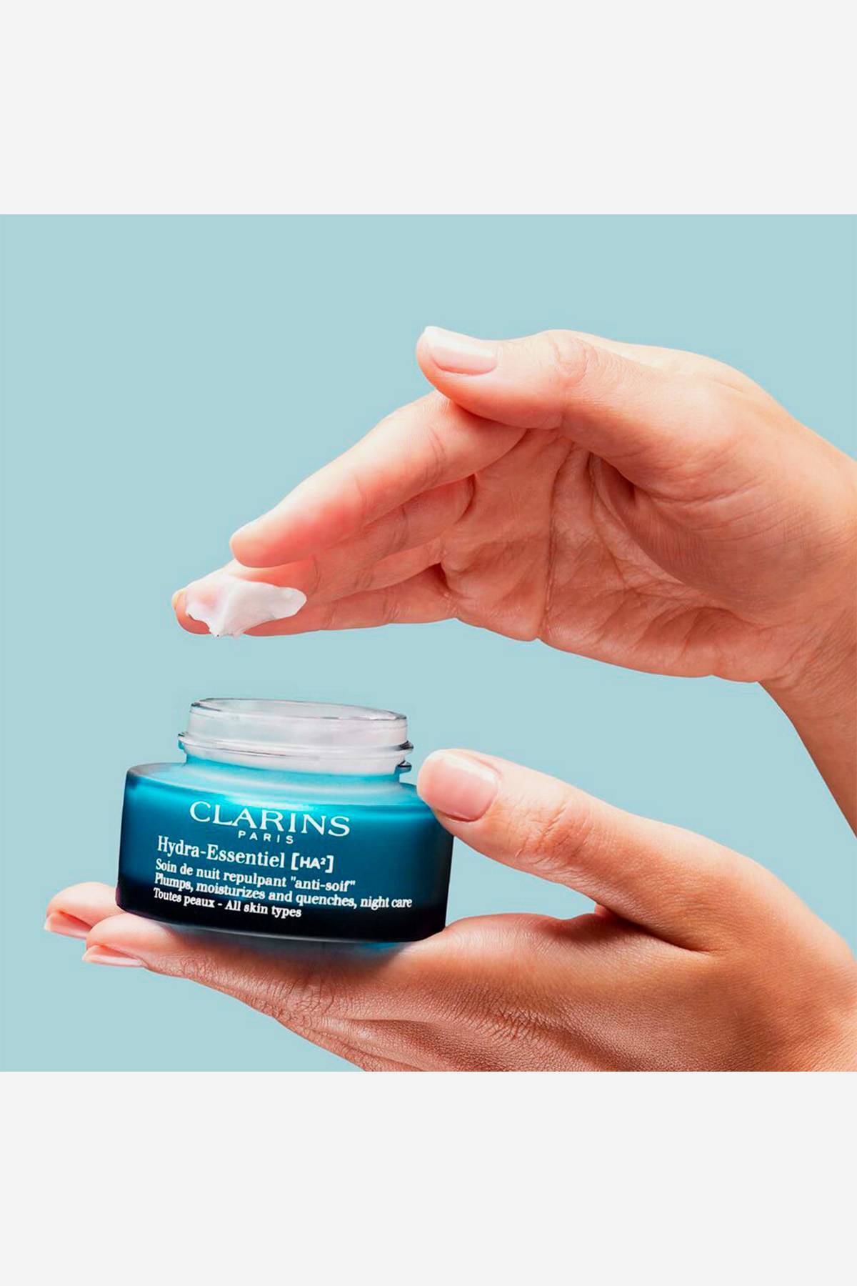 Crema Facial de Noche Hydra Essentiel [HA²] Clarins 50 ml | Deprati ...