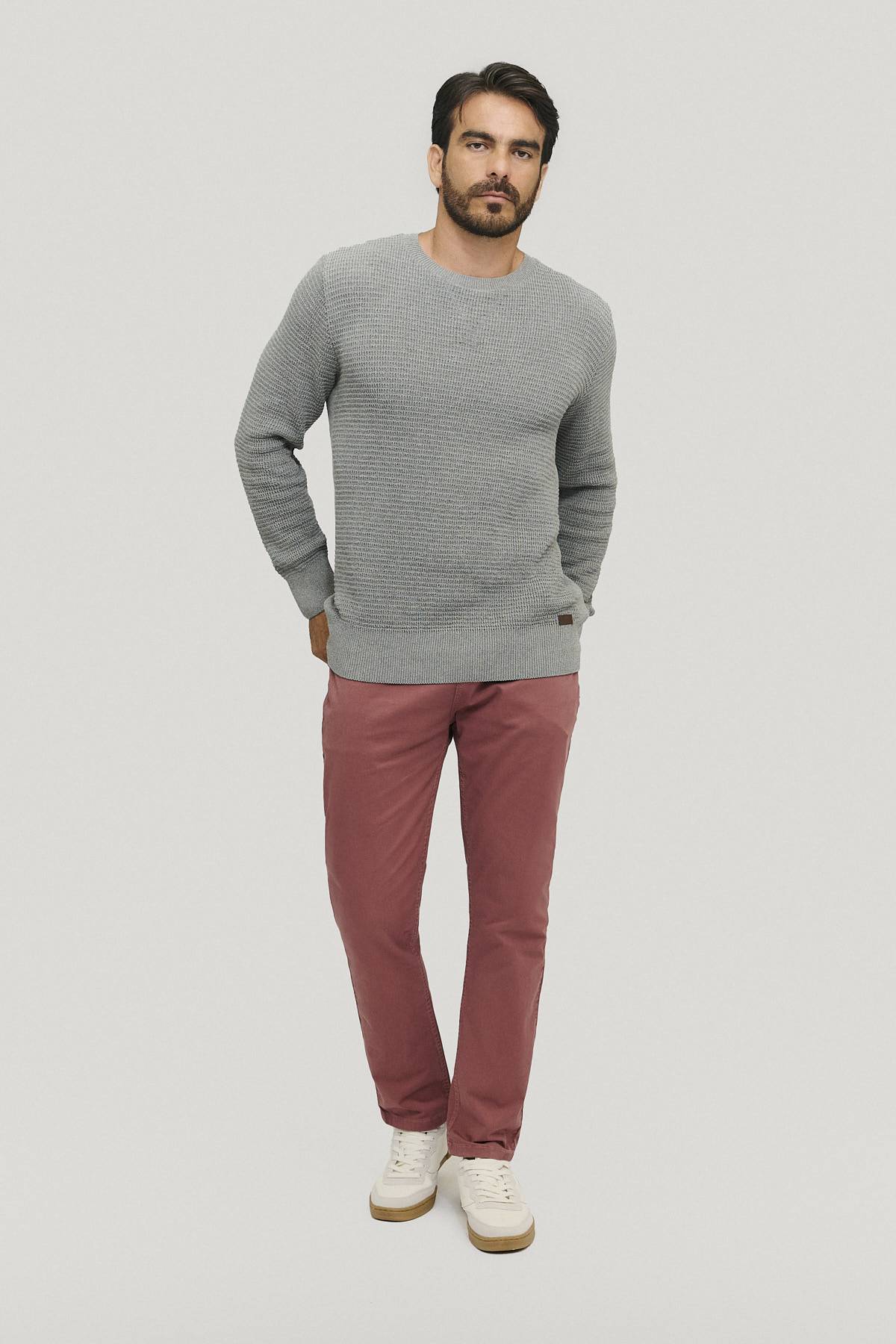 Sweater con Textura Stefano | De Prati Tienda Online